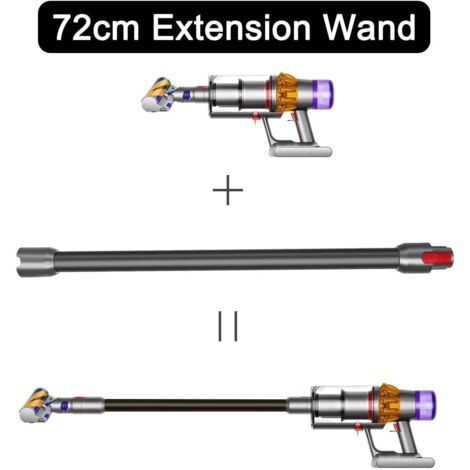 Tube Extension pour Dyson V10 V11 V15 V8 V7 Aspirateur, Tube Rallonge ...