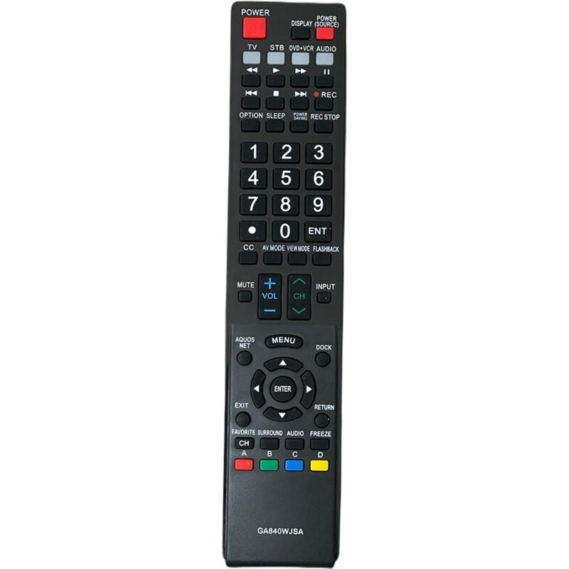 Télécommande pour téléviseur Sharp AQUOS GA840WJSA QUALITÉ
