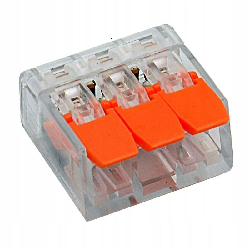 CONNECTEUR RAPIDE CONNECTEUR DE CÂBLE ÉLECTRIQUE 3x 0,14-4mm2 1 pc.