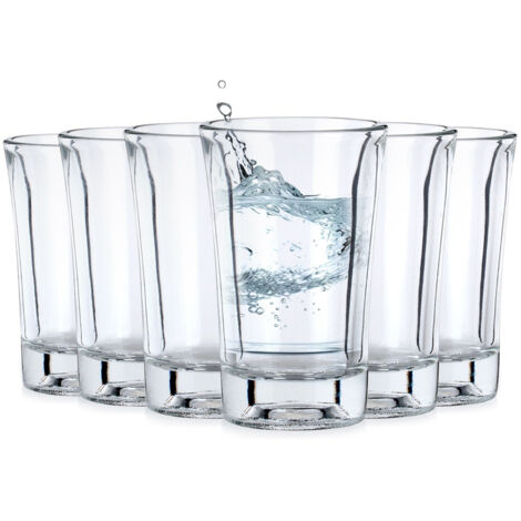 6x Verres à Shot Vodka, 40 ml