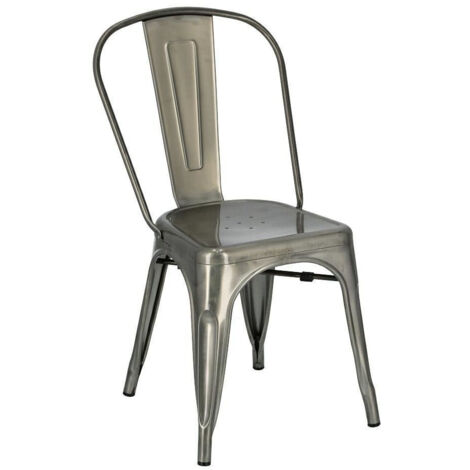 Chaise Metal Industrielle