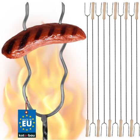 KOTARBAU® Fourchette de feu de camp Fourchette de gril Fourchette de ...