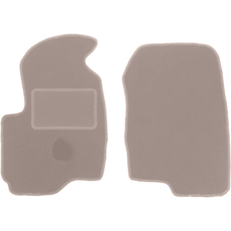 Tapis en velours beige pour : Mitsubishi Colt VII à hayon (2004-2008)