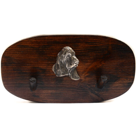 Basset Hound II - Porte-accessoires, porte-médailles avec chien, porte ...