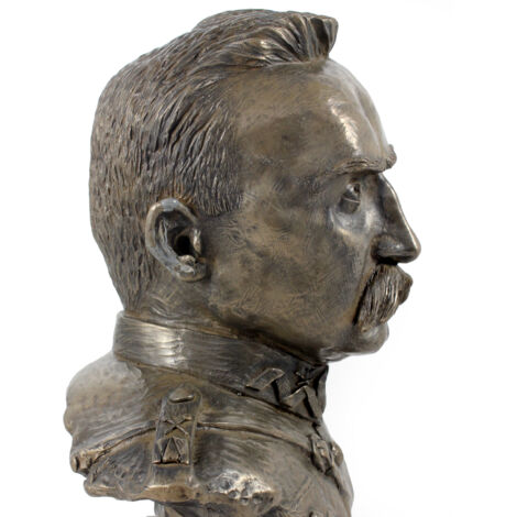 Józef Piłsudski - Buste en marbre, statuette d'une personne célèbre ...
