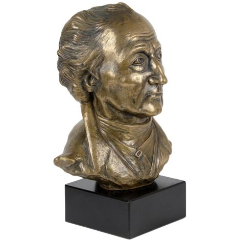 Johann Wolfgang von Goethe - Buste sur marbre, statuette d'une ...