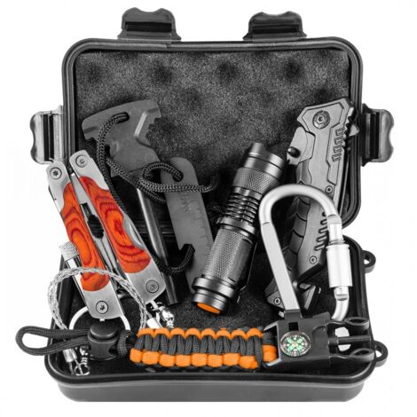 Kit de survie 8 en 1 dans une boîte