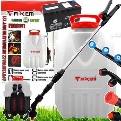 Pulvérisateur dorsal électrique 12L pour désherbage et soin des plantes ...