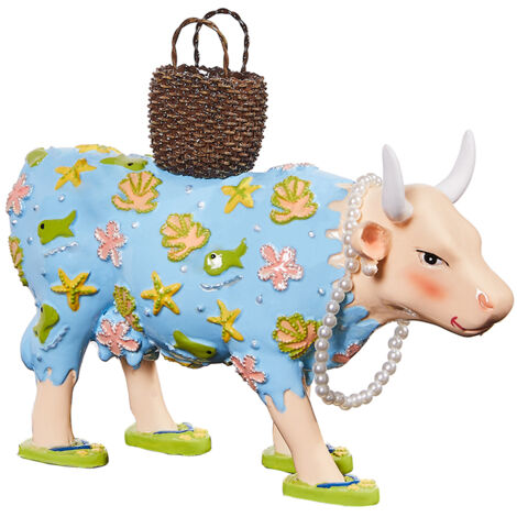 Objet déco vache CowParade Miss Palm Beach idée cadeau art tendance ...
