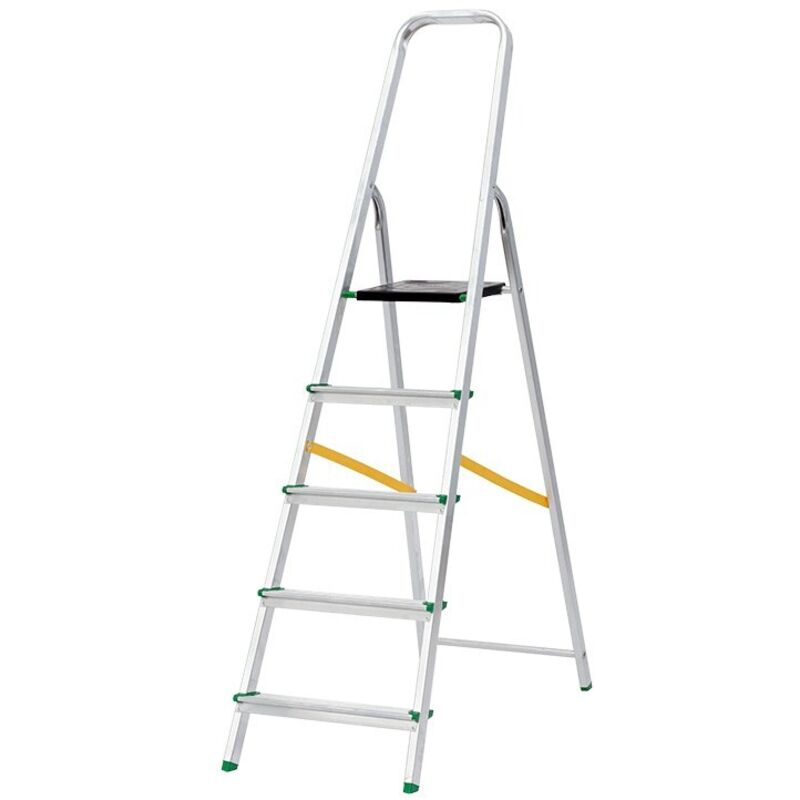 Scala in alluminio a 5 gradini