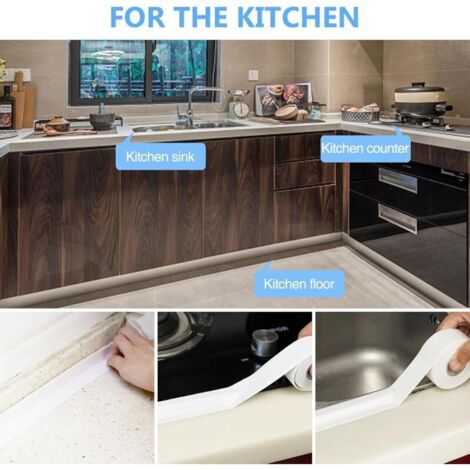 Lntyq Plinthe Souple Autoadhésive 38mm x 5m, Plainte Adhesive PVC ...