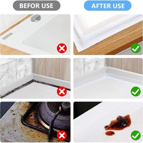 Lntyq Plinthe Souple Autoadhésive 38mm x 5m, Plainte Adhesive PVC ...