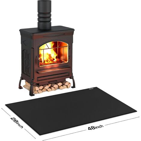 Tapis de cheminée ignifugé, Tapis de Protection des poêles, Anti feu ...