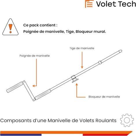 Manivelle Complete Volet Roulant