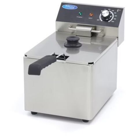 Friteuse professionnelle ECO 8 L - inox - 230 V, 3250 W - 1 panier ...