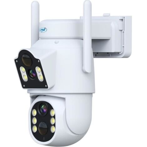 Caméra de vidéosurveillance - PNI - IP792 - Double objectif 2MP ...