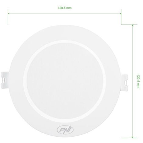 Spot LED - PNI - D-Light CL2506 - 6W - Encastrable - Blanc froid - 120 cm