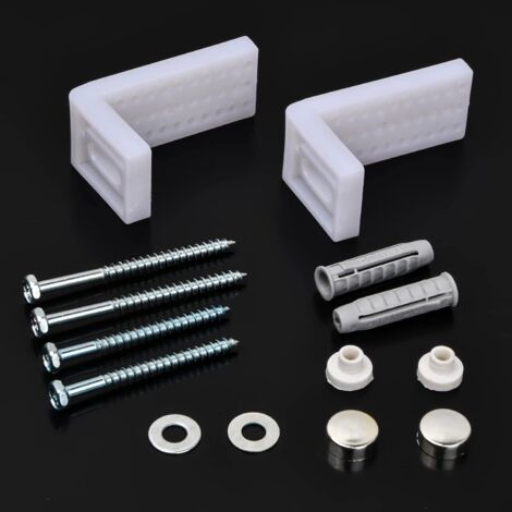 Kit Fixation WC au Sol,Vis Fixation WC, Fixation sur Pied Toilet, Kit ...