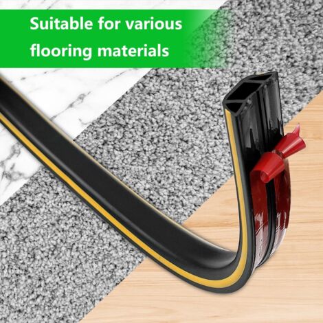 300 cm Goulotte Passe de Cable Adhesif au Sol, Flexible PVC Rampe de ...