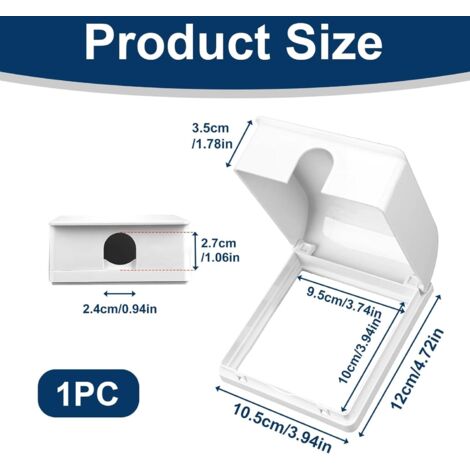 Waterproof Plug Cover, Bathroom Socket Enclosure, for Electrical ...