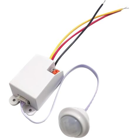 Mini Infrared Motion Detector, Indoor Recessed Motion Sensor for ...