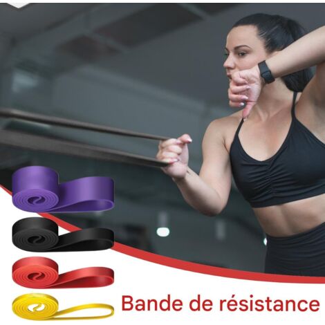 Bandes Élastiques De Fitness Set de 4 Bandes de Yoga,Sangles Yoga ...