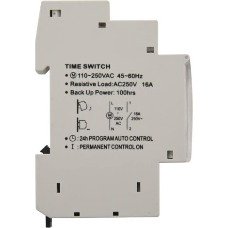 Sul180A Mechanical Timer 15 Minutes 24 Hours Programmable Timer Relay ...