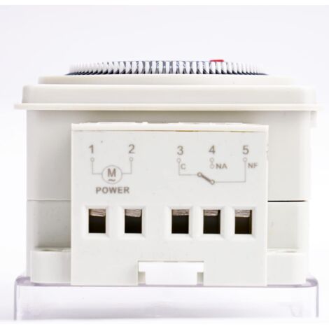 Mechanical Timer, 220-240V 16A, 24 Hours Daily Analog Universal Switch ...