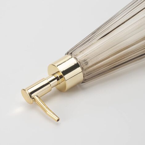 Glass Liquid Soap Dispenser for Bathroom Kitchen Soap Dispenser Glass ...