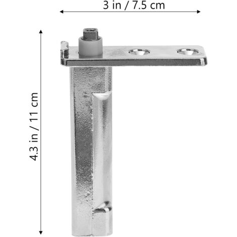 1 Piece Zinc Swivel Hinges for Refrigerator Accessories Automatic Door ...