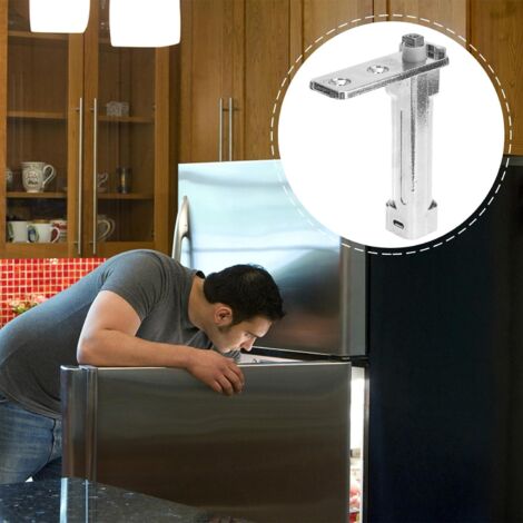 1 Piece Zinc Swivel Hinges for Refrigerator Accessories Automatic Door ...