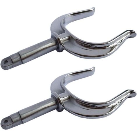 2pcs 316 Stainless Steel Boat Boat Boat Kayak Side Clamp System Oar Lock