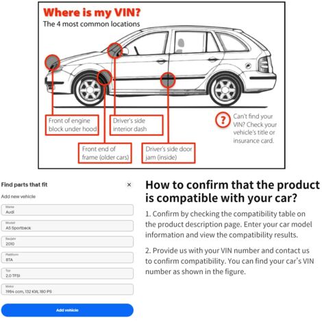 Module de commande de phares LED n° 63117316145 pour BMW F20, F21, 116i ...