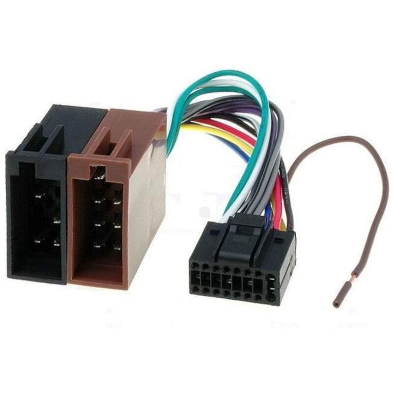 Cable adaptateur ISO autoradio KDC-455UW KDC-506 KDC-507 KDC-508 KDC-757