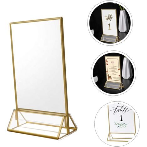 Pince À Notes De Table - Porte-photo Avec Porte-menus Porte-cartes De ...