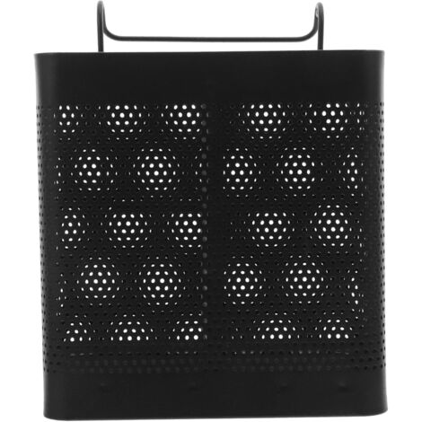 Support acier inoxydable noir pour baguettes et ustensiles ...