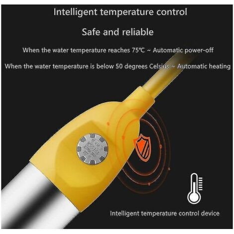 Electric Water Heater Boiler Water Heating Portable Heating Rod Quickly ...