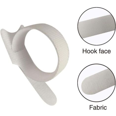 Pack of 50 Reusable Cable Ties, Cable Ties, Cable Ties, Cut to Length ...