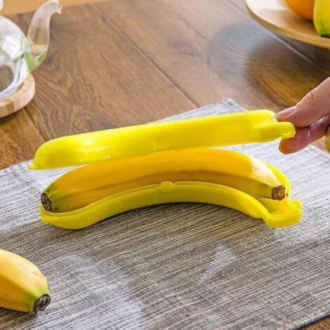 Étui à bananes, lot de 3 couleurs assorties, porte-bananes de voyage ...