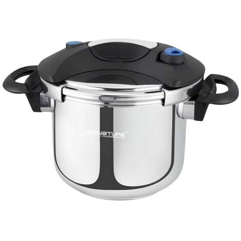 Stainless Steel Pressure Cooker 9L Non-Stick All Heat Induction Secure ...