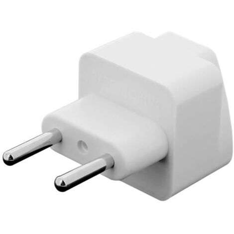 Multi-Adapter UK, America, Caribbean to Type C Plug - White