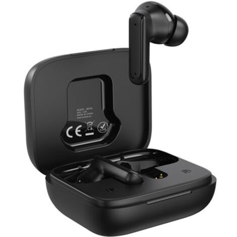 TWS Earbuds LCD Bluetooth 5.4 Noise Canceling ANC Seoul Model Black