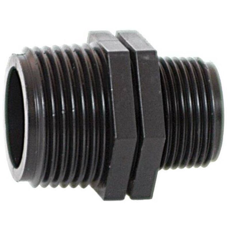 50 x RACCORDO POLIPROP NIPPLO RIDUZIONE 3/4X1/2