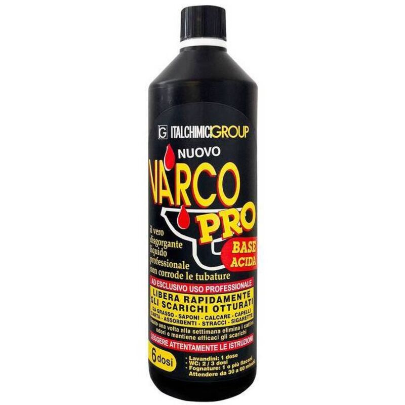 6 x DESGORGANTE L QUIDO VARCO PRO 750 ML