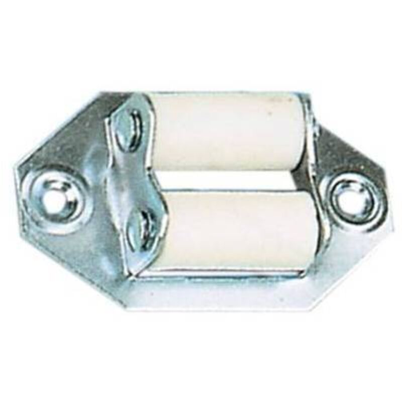 5 x SC GUIDACINGHIA FERRO ORIZZONT C/RULLINI PLASTICA