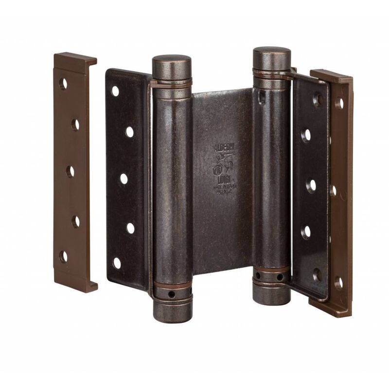 CERROJO BOMMER BARNIZADO BRONCE H 125 MM