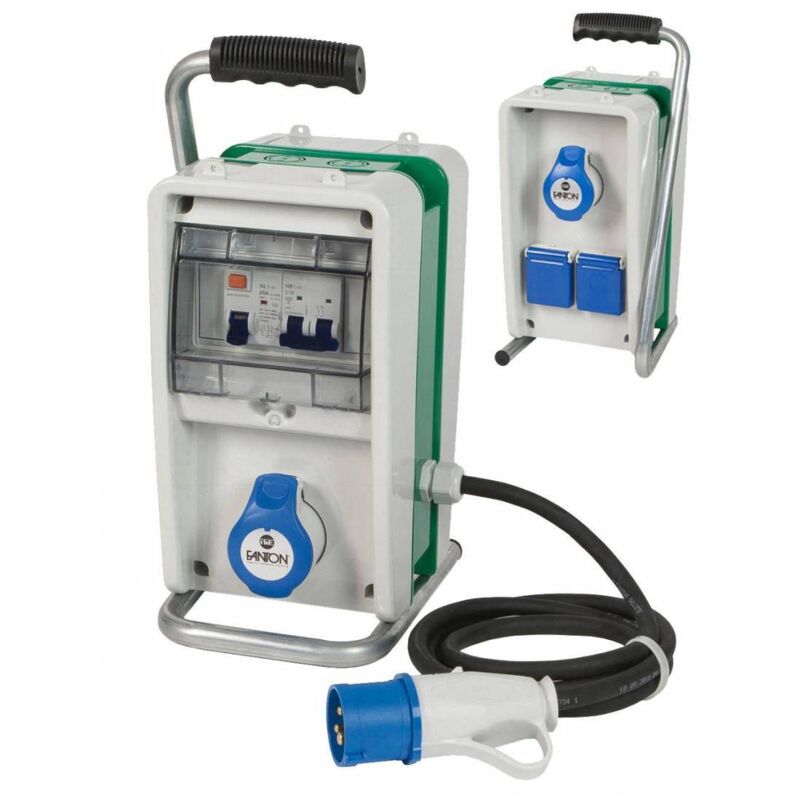 FME 74.304 CUADRO 2P CEE 220V+2BIP SCHU PORT IP44