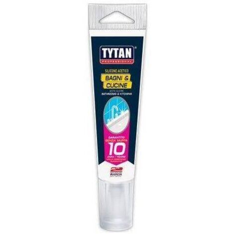 SILICONA AC TICA PARA BA OS Y COCINAS EN TUBO TYTAN