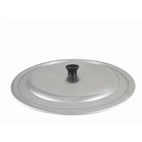 5 x COPERCHIO C/POMOLO ALLUMINIO 28 CM