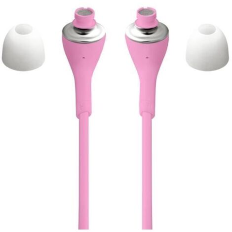 In-Ear Headphones - PH26 - Pink - Ultra Comfort - Volume Control ...